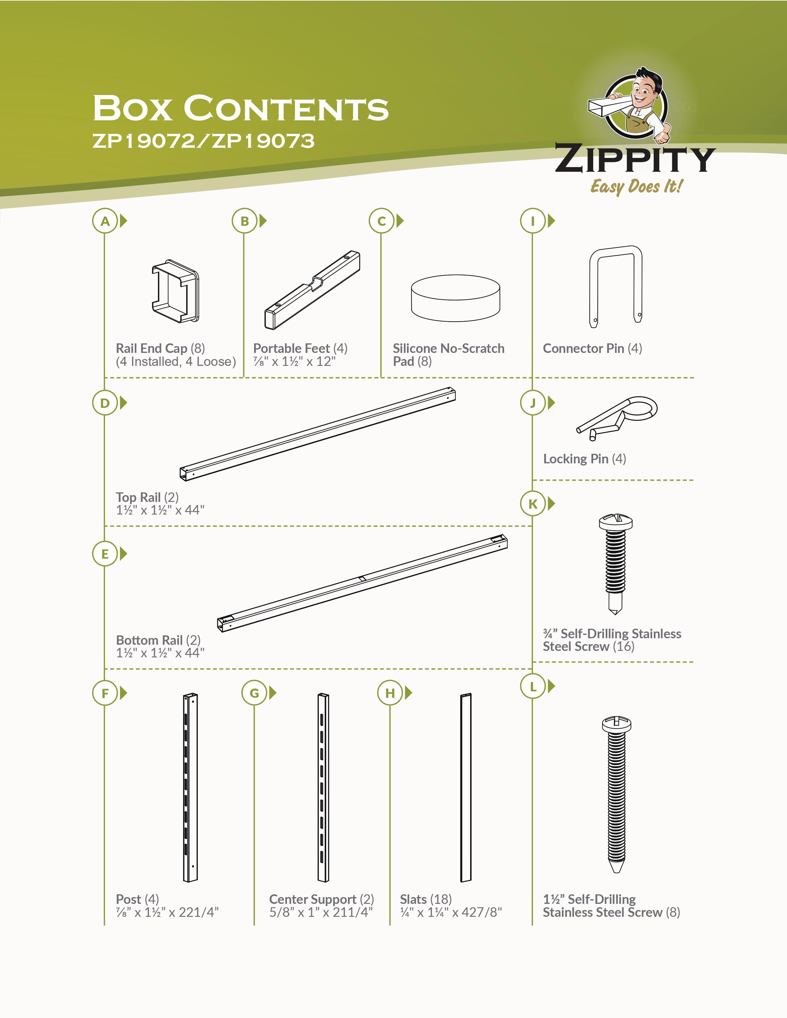 WoodTek Vinyl Slatted Cedar Portable Puppy Fence Kit (22in H x 44in W)