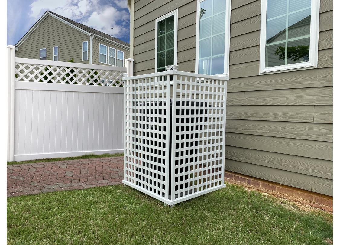 Highland Vinyl Privacy Lattice Screen Kit
