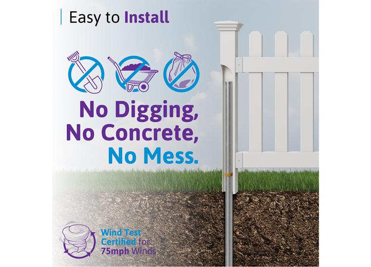 Newport Vinyl Gate Kit