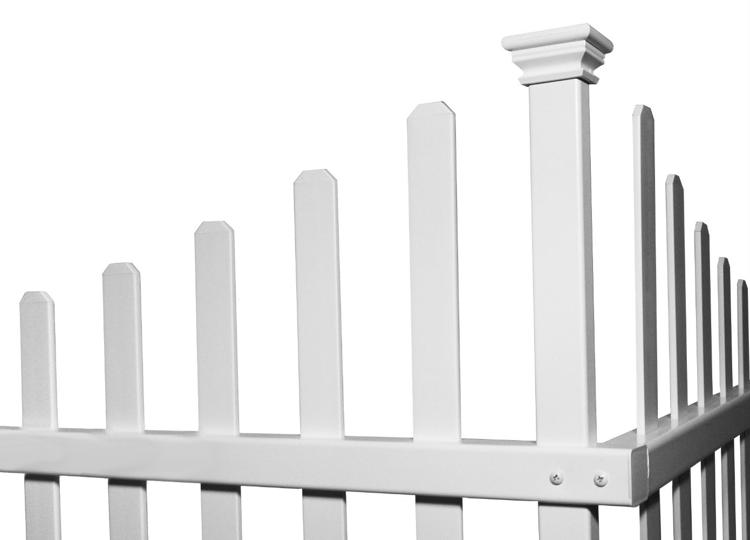 Ashley Corner Picket Fence