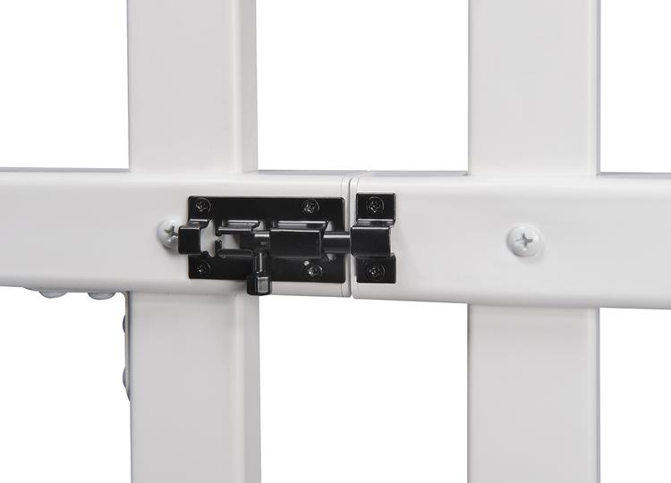 Baskenridge Vinyl Gate Kit with Fence Wings (30in H x 62in W)