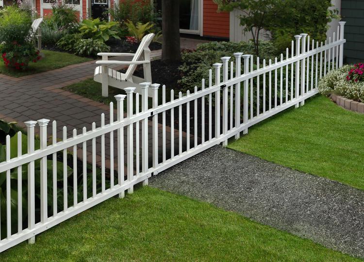 Washington Vinyl Gate Kit with Fence Wings (30in H x 60in W)